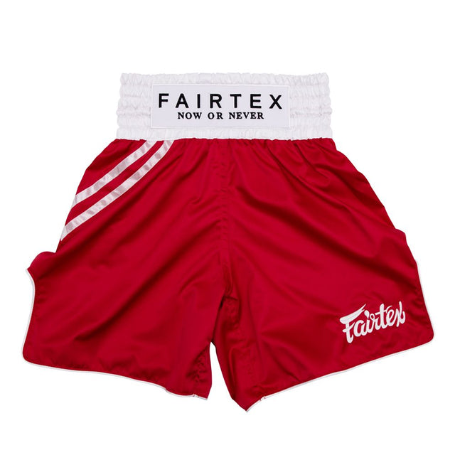 FAIRTEX BOXING TRUNKS - BT2008 "CLASSIC RED" - Fairtex Global